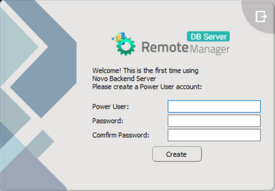9. Server-Mode Deployment – Remote Manager DB Server – Novo Support