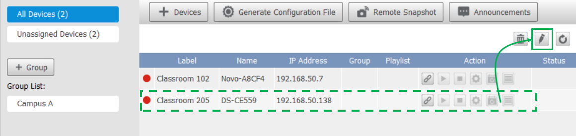 4.4.1 Add Devices to a Group – Novo Support